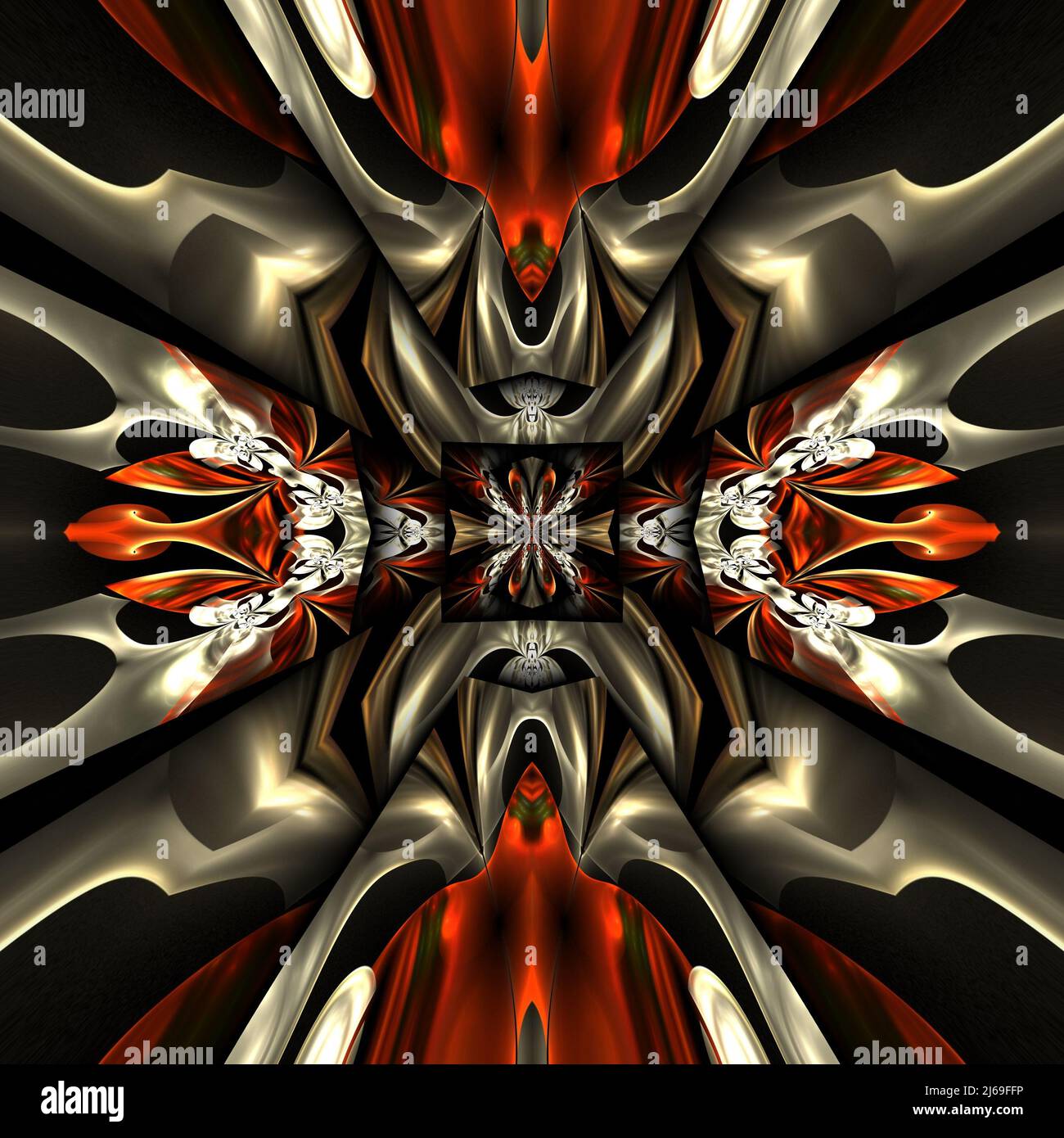 3D render of plastic background tile with embossed abstract colorful ...