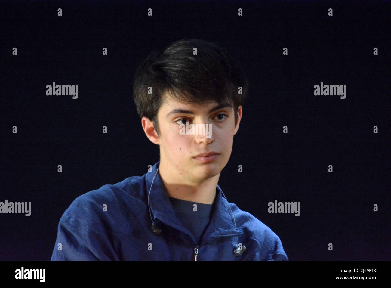 Matteo Romano at Verde Giffoni in Giffoni Valle Piana. (Photo by ...