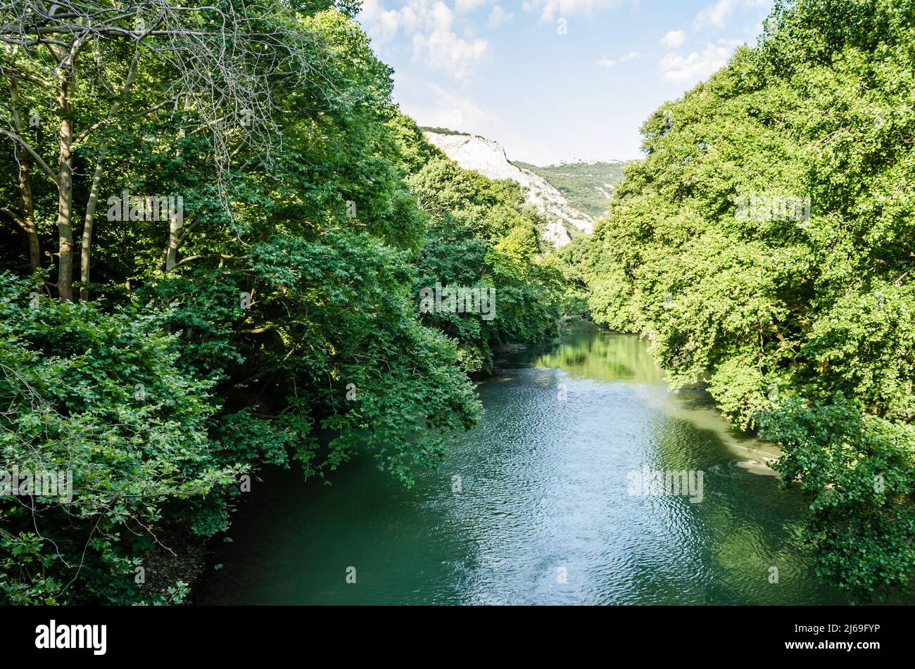 Pinios river bridge hi-res stock photography and images - Alamy