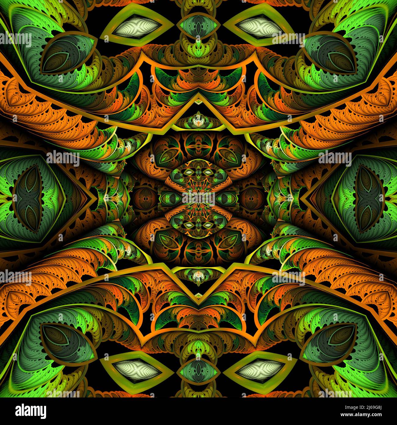 3D render of plastic background tile with embossed abstract colorful ...