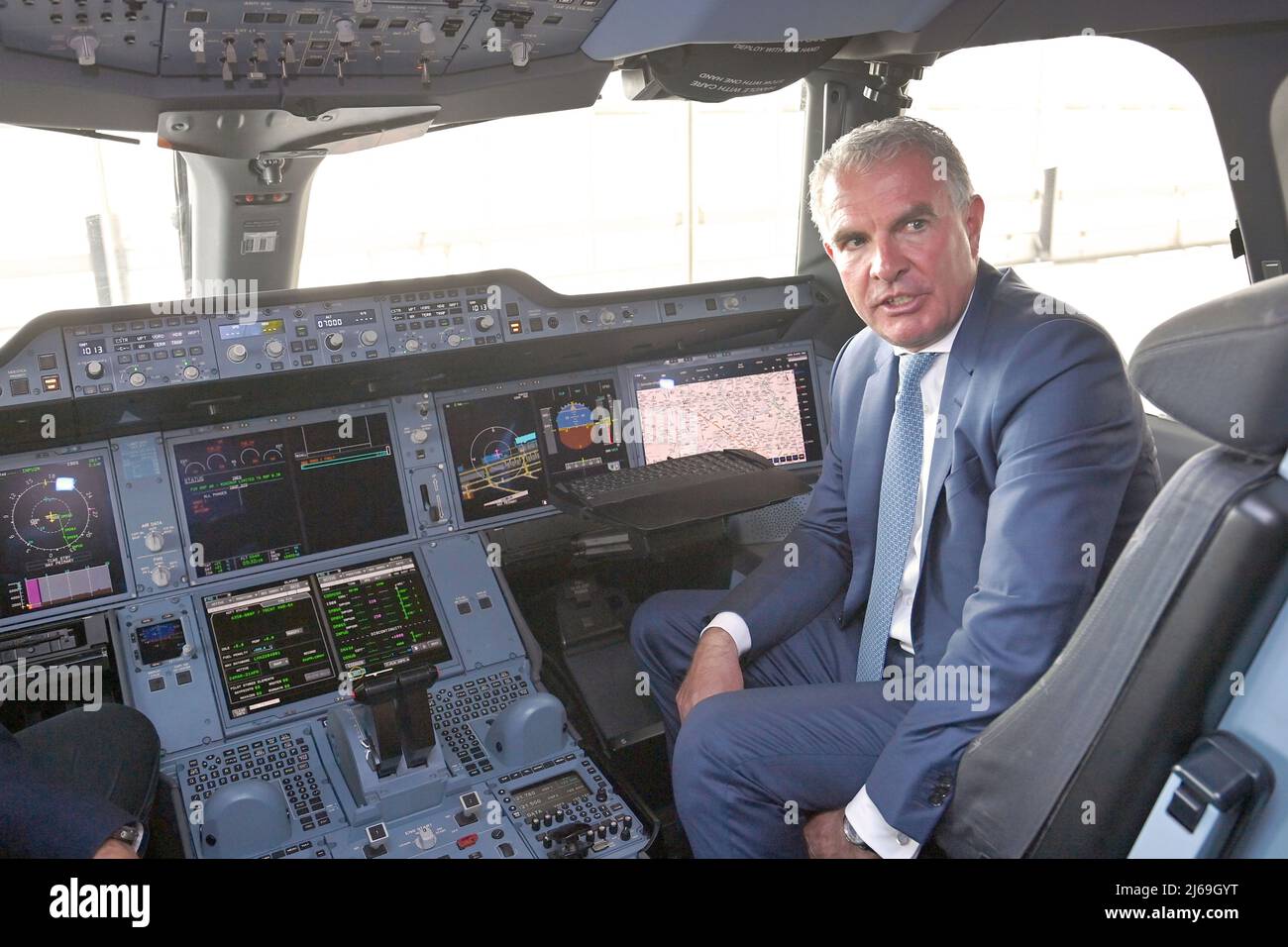 Munich, Germany. 29th Apr, 2022. Carsten SPOHR (Management Chairman ...