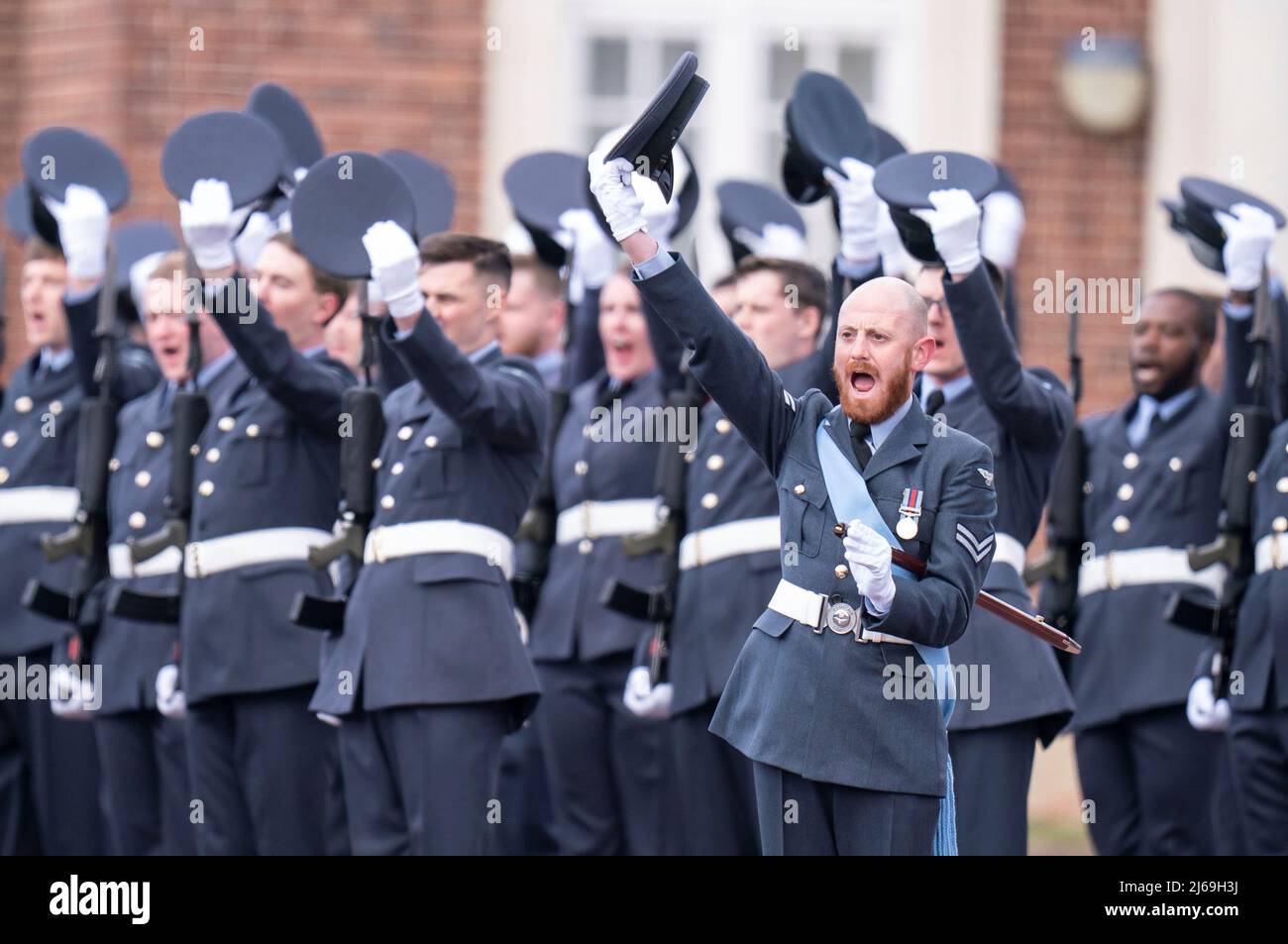 Raf cranwell parade hi-res stock photography and images - Alamy