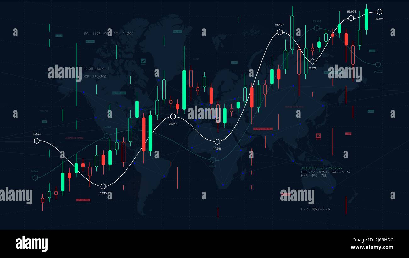 Stock market forecast Stock Vector Images - Alamy