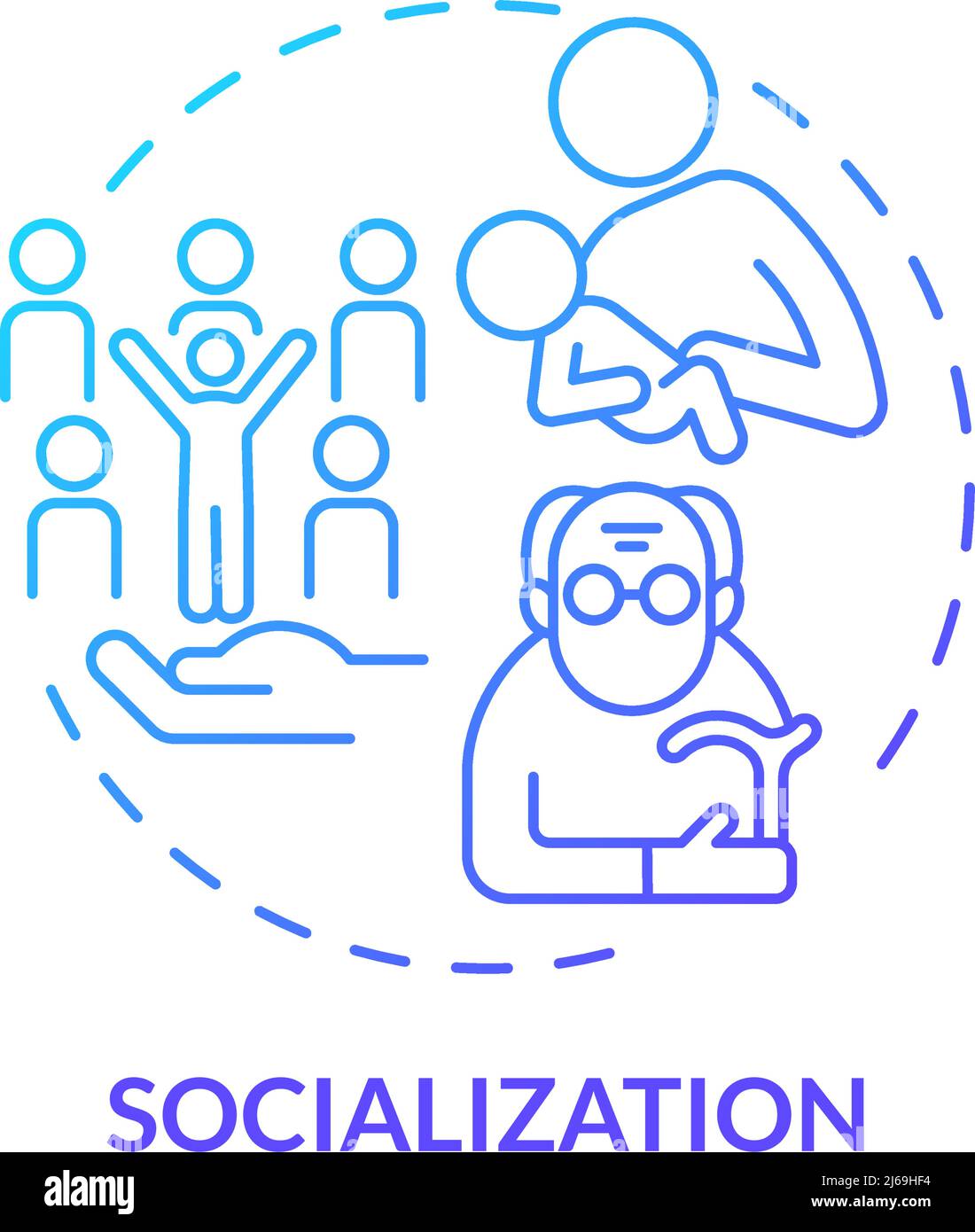 Modern socialization hi-res stock photography and images - Alamy