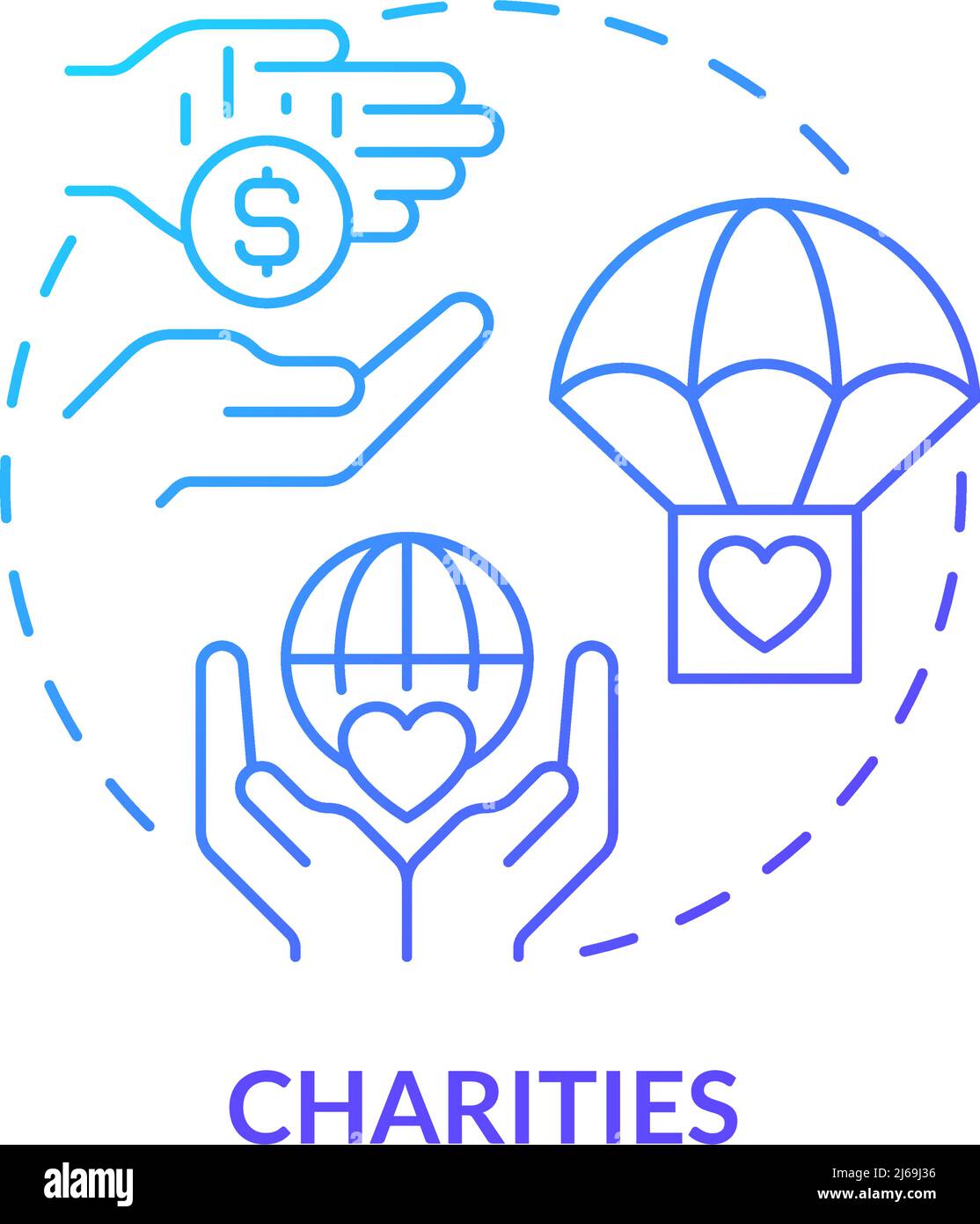 Charities logo Stock Vector Images - Alamy