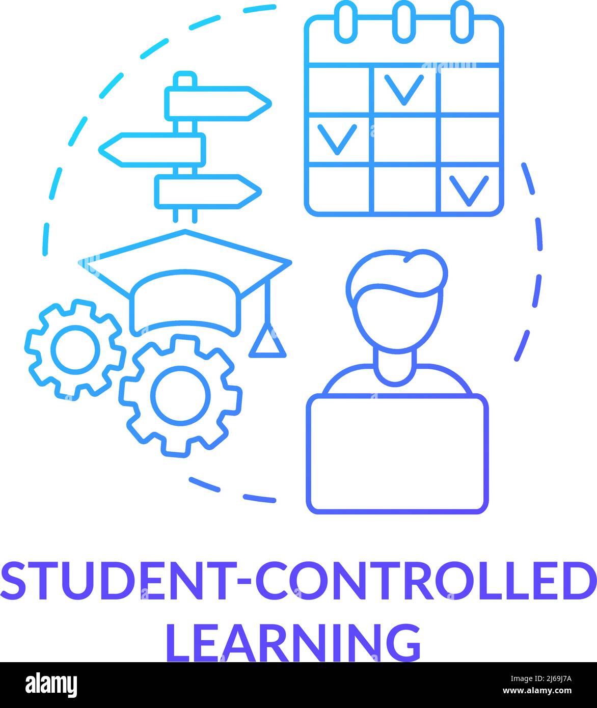 Self controlled Stock Vector Images - Alamy