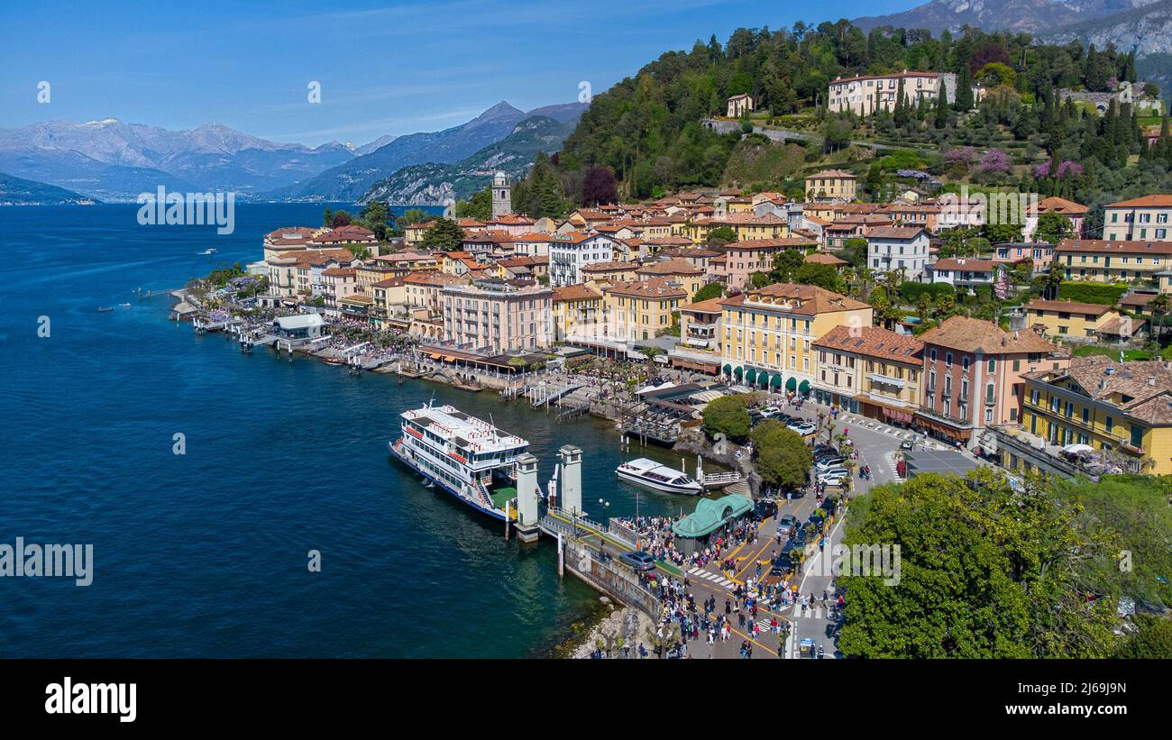 Como Lake, Bellagio, Lombardy, Italy Stock Photo - Alamy