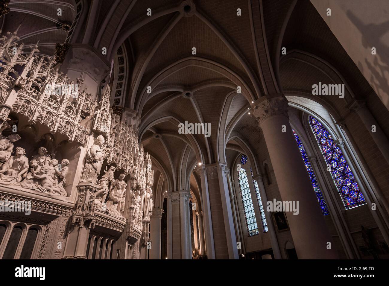 CHARTRES, FRANCE, MARCH 27, 2022 : interiors and architectural decors ...