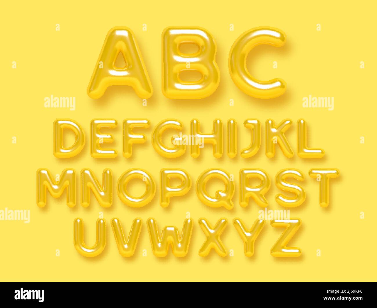 Gel alphabet Stock Vector Images - Alamy