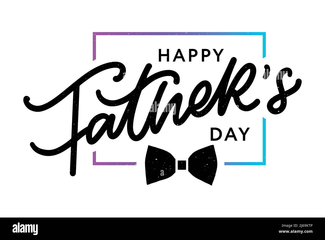 Happy Father s Day Calligraphy greeting card. Vector illustration Stock ...