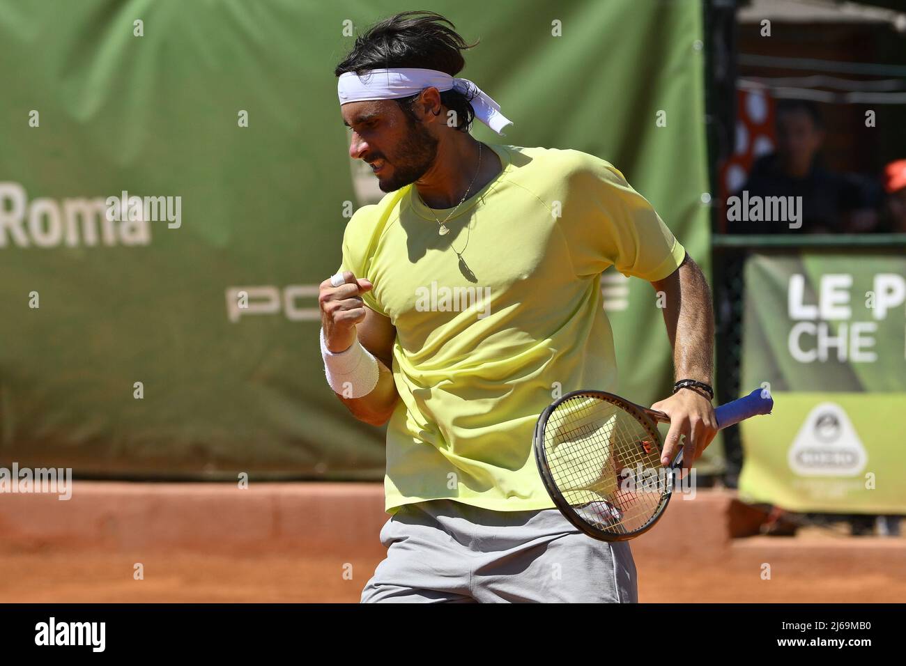 Rome, Italy. 29th Apr, 2022. Gian Marco Moroni (ITA) during the quarter ...