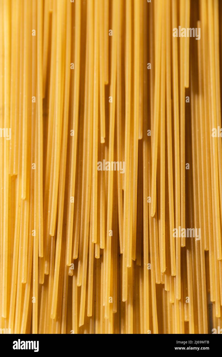 Close up of raw spaghetti pasta, food backgrounds, organic ingredients ...