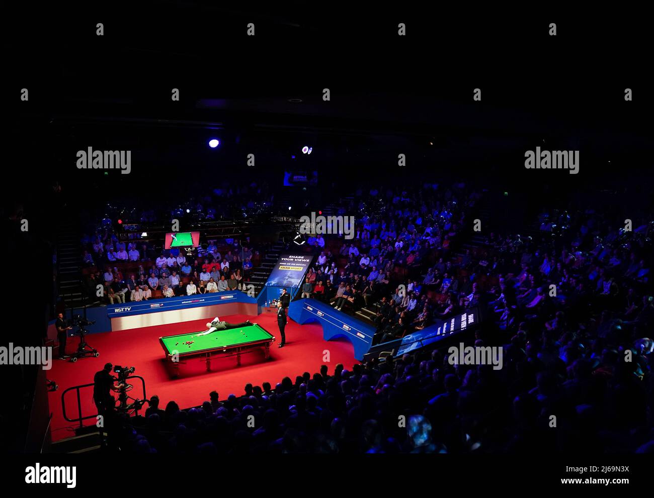 World snooker championship 2022 hi-res stock photography and images - Alamy