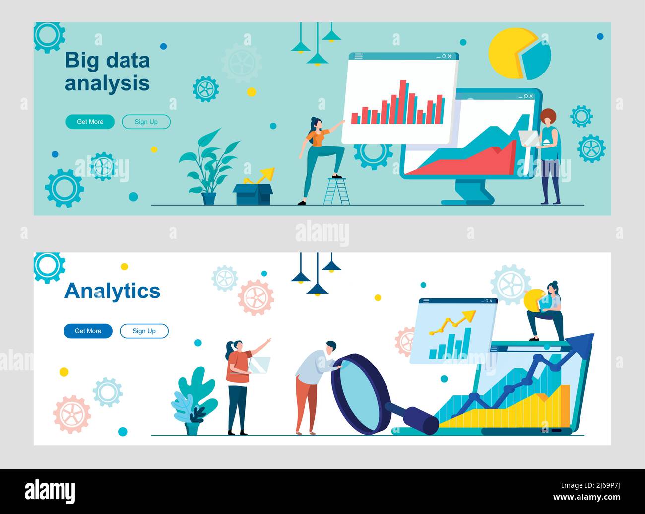 Data analysis theme Stock Vector Images - Alamy