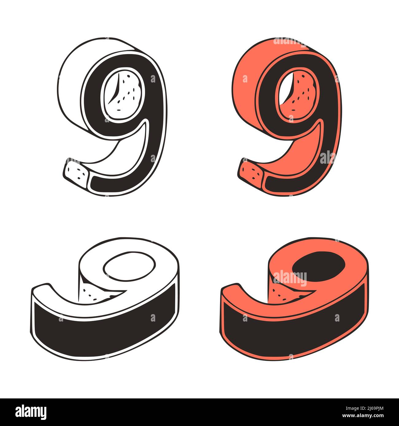 Cool Number Drawings