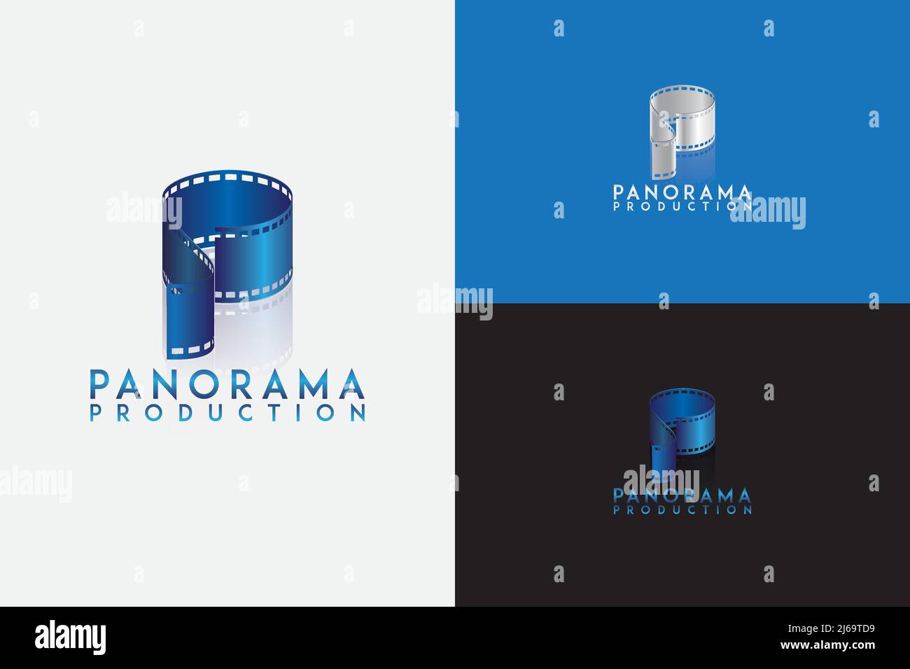 Motion picture production Stock Vector Images - Alamy