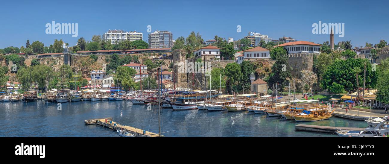 Roman harbor in Antalya, Turkey Stock Photo - Alamy