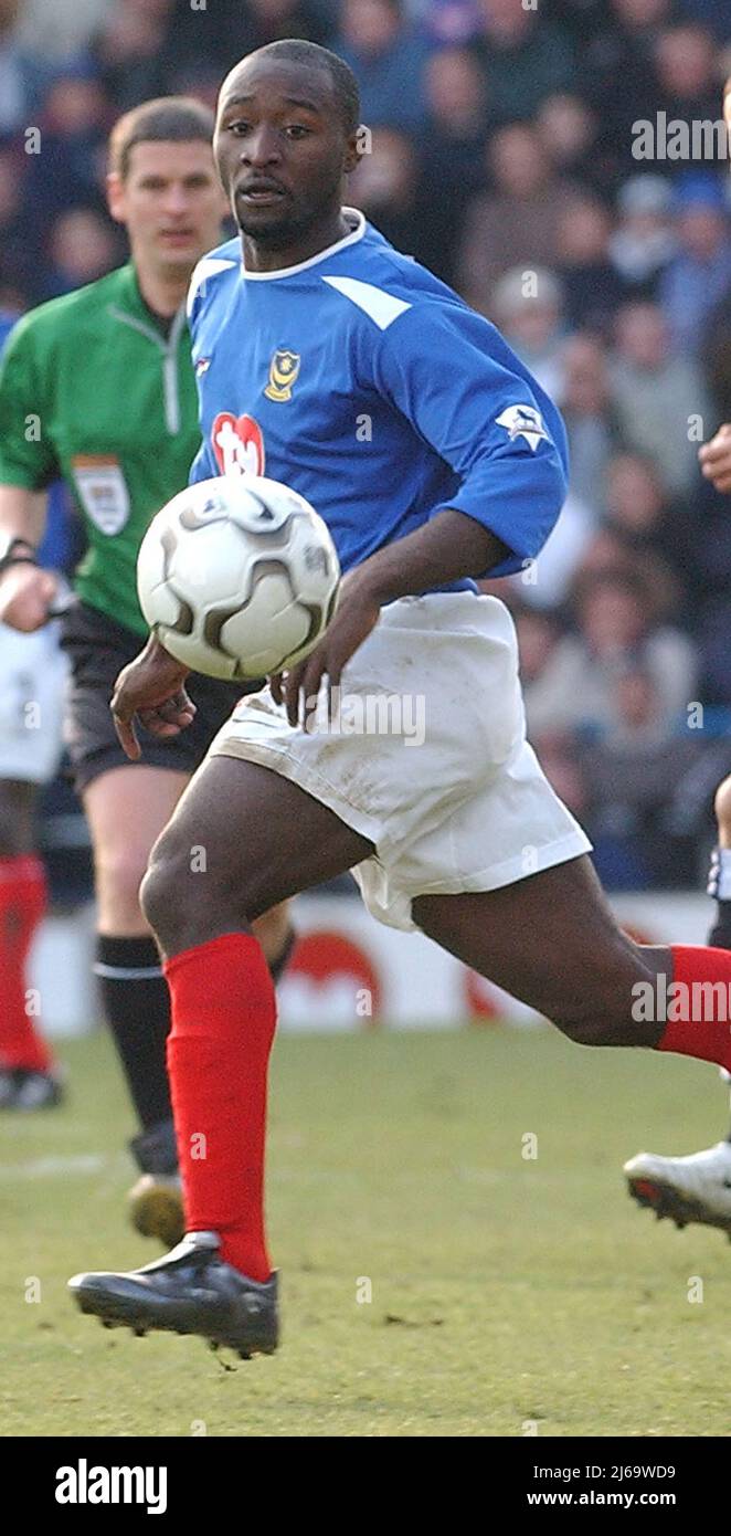 PORTSMOUTH V NEWCASTLE 29-02-04 LUA LUA PIC MIKE WALKER, 2004 Stock ...