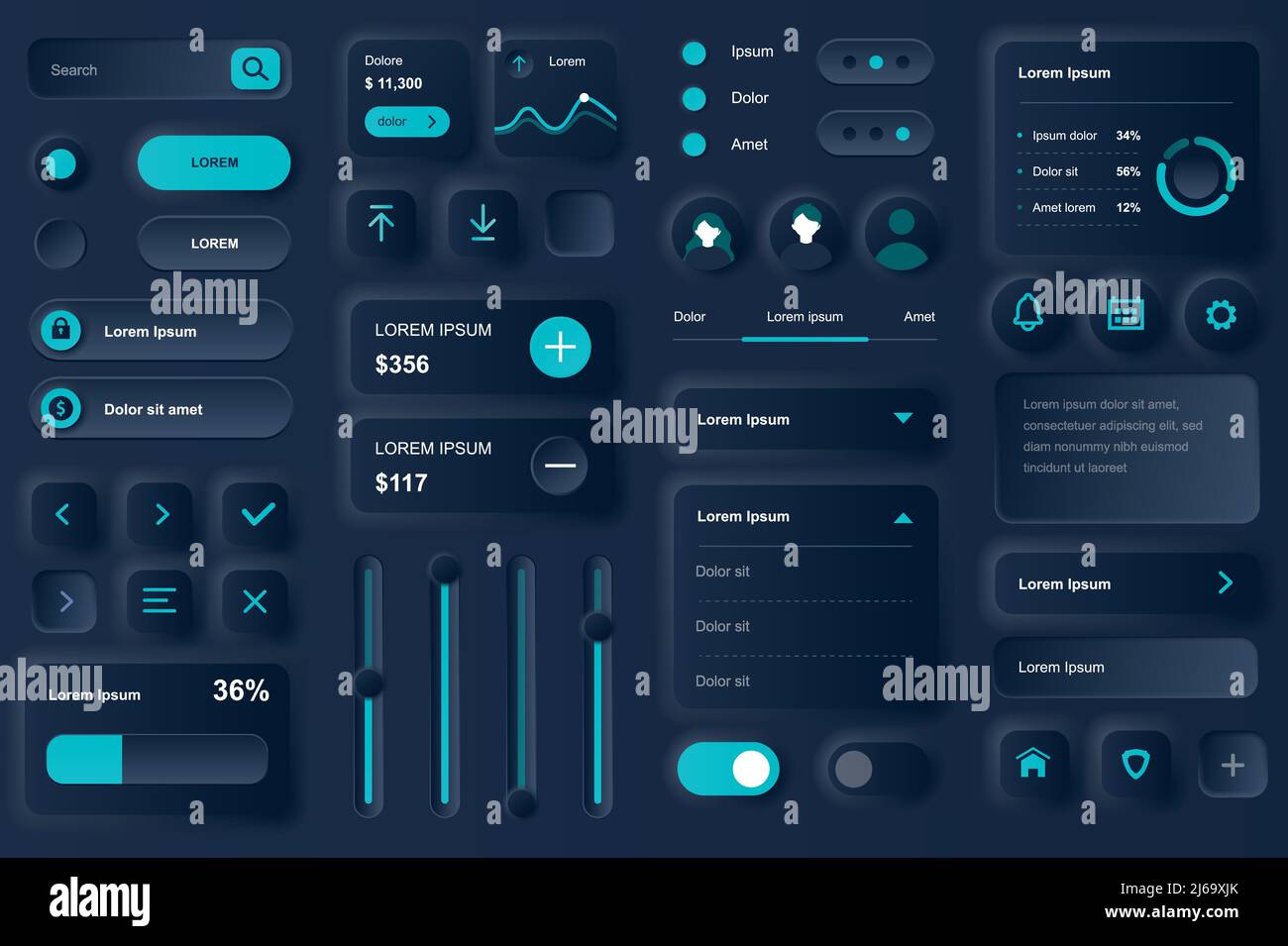 Deposit button Stock Vector Images - Alamy