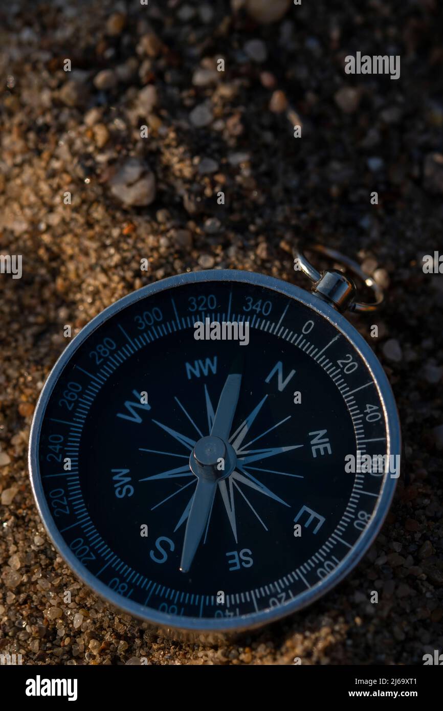 Magnetic compass needle pointing hi-res stock photography and images ...