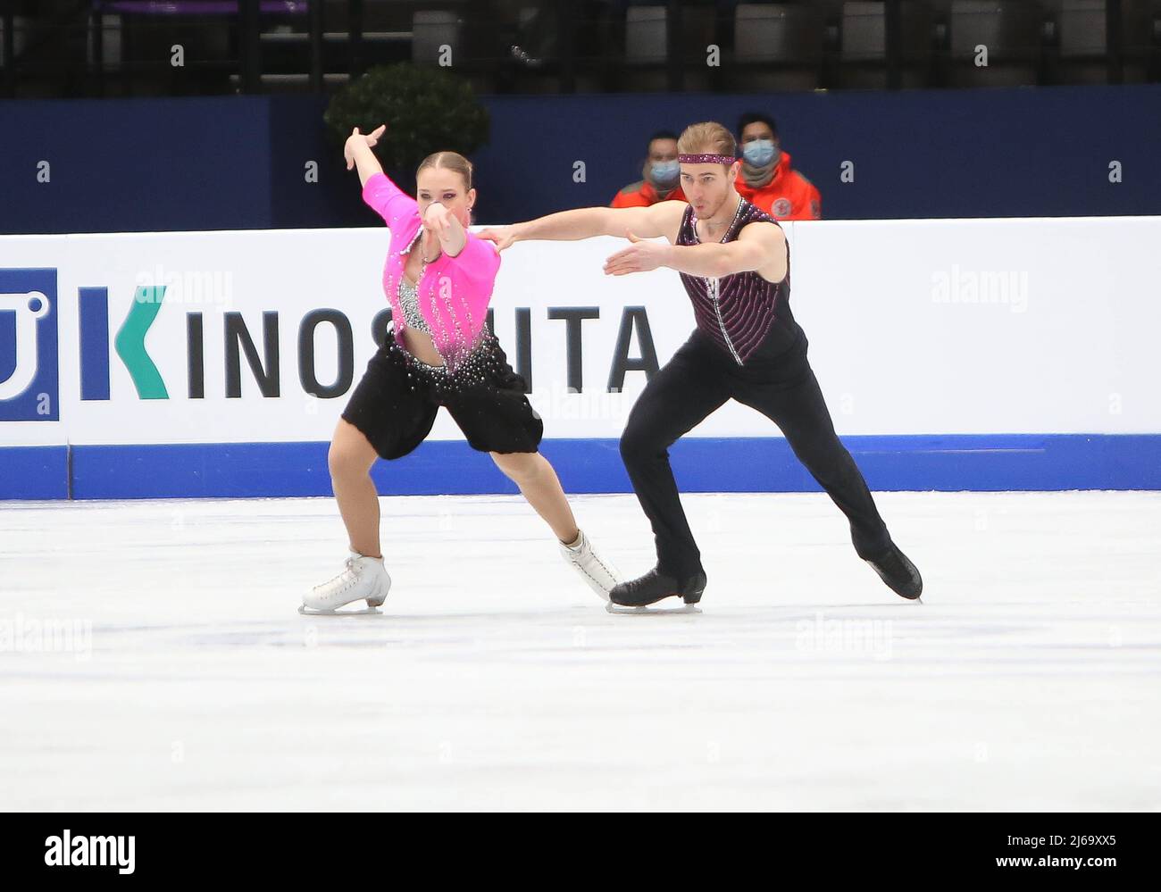 natalie taschlerova / filip taschler of CZE during the ISU World Figure ...