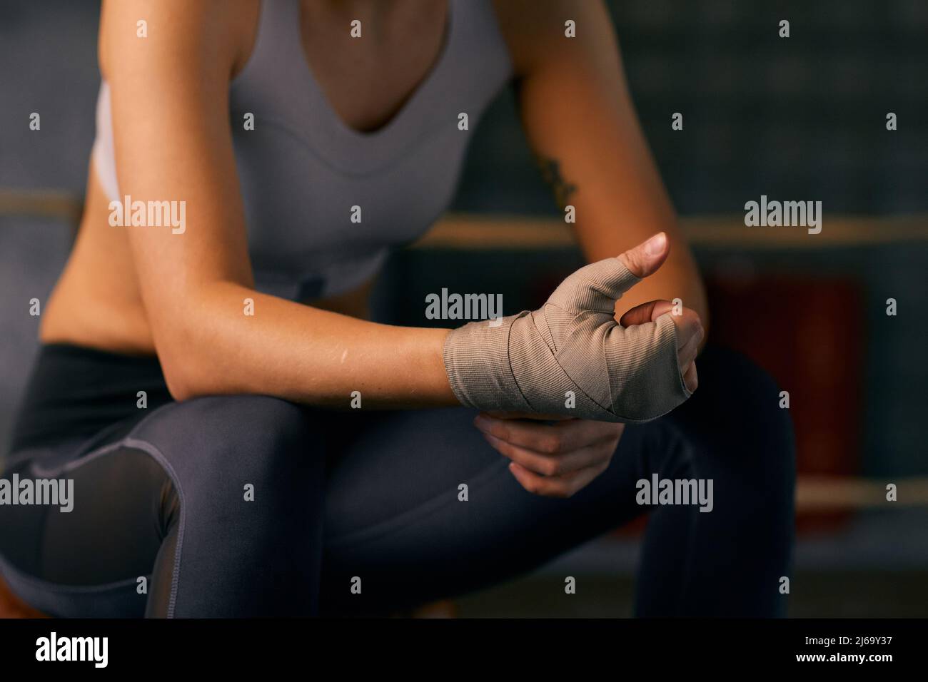 Feminine boxer hi-res stock photography and images - Alamy