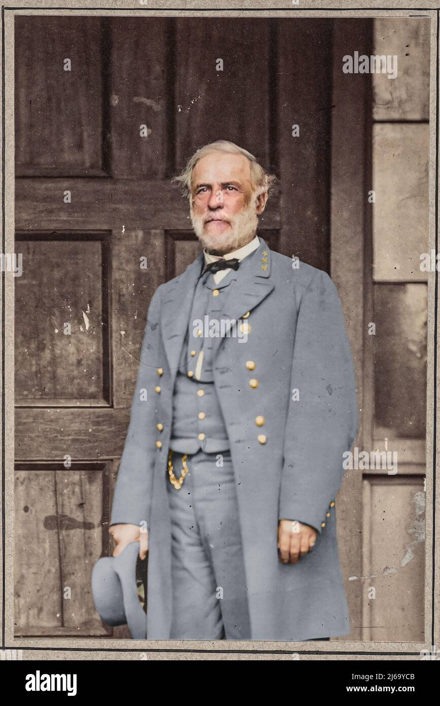 General lee surrenders army general hi-res stock photography and images ...