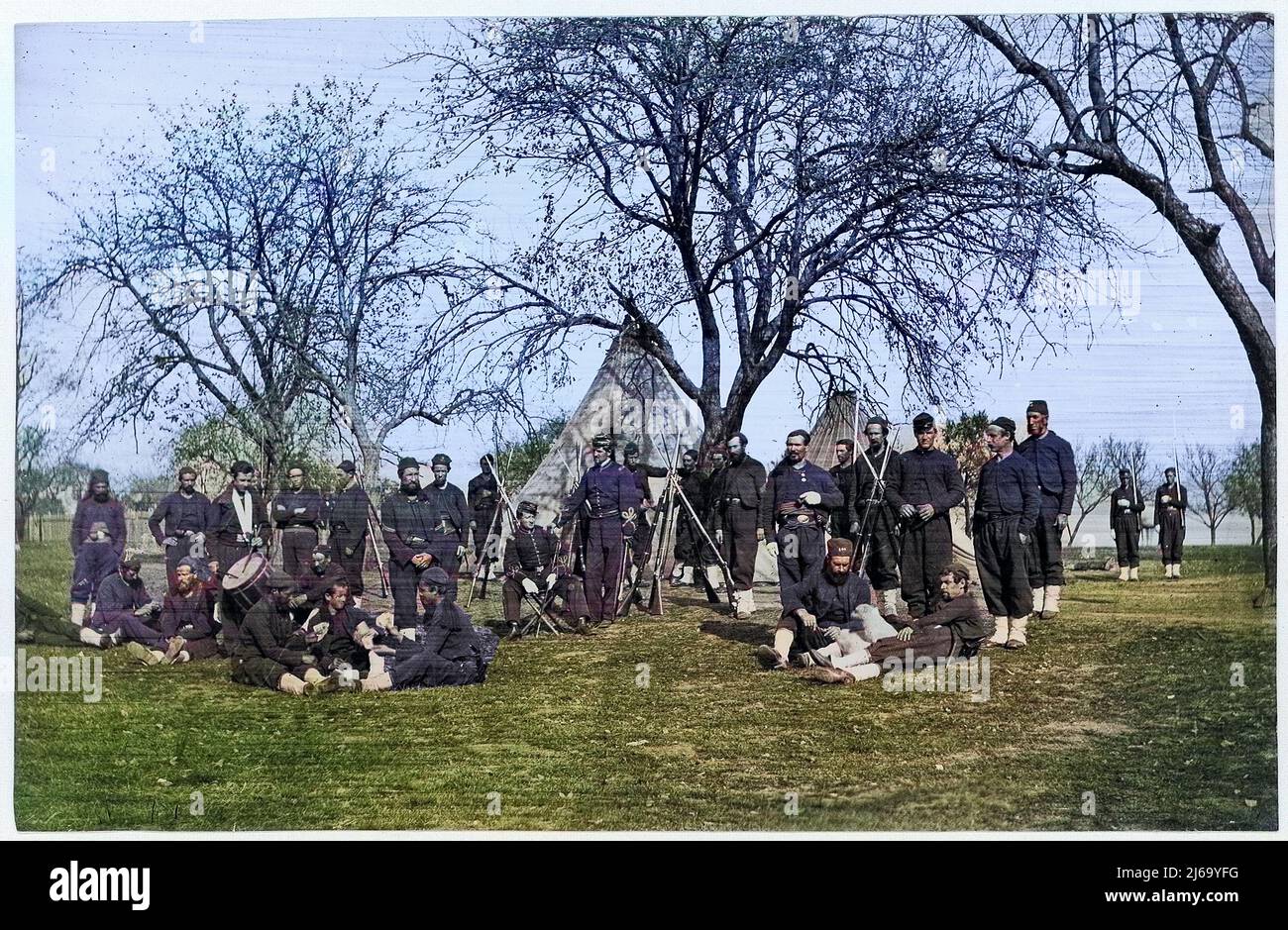 Zouave unit hi-res stock photography and images - Alamy