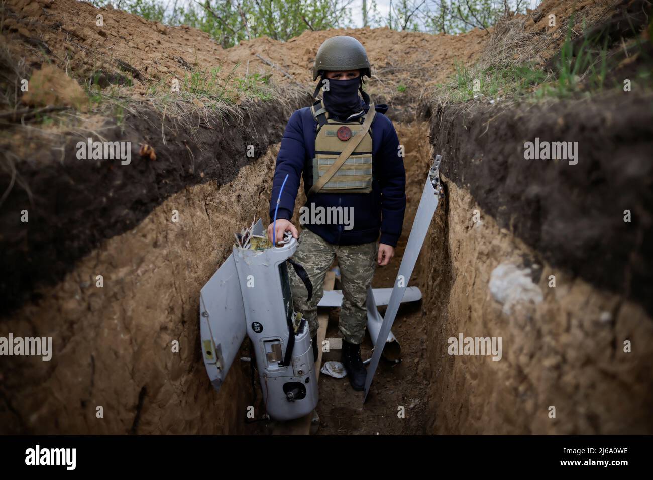 Trench war drone hi-res stock photography and images - Alamy