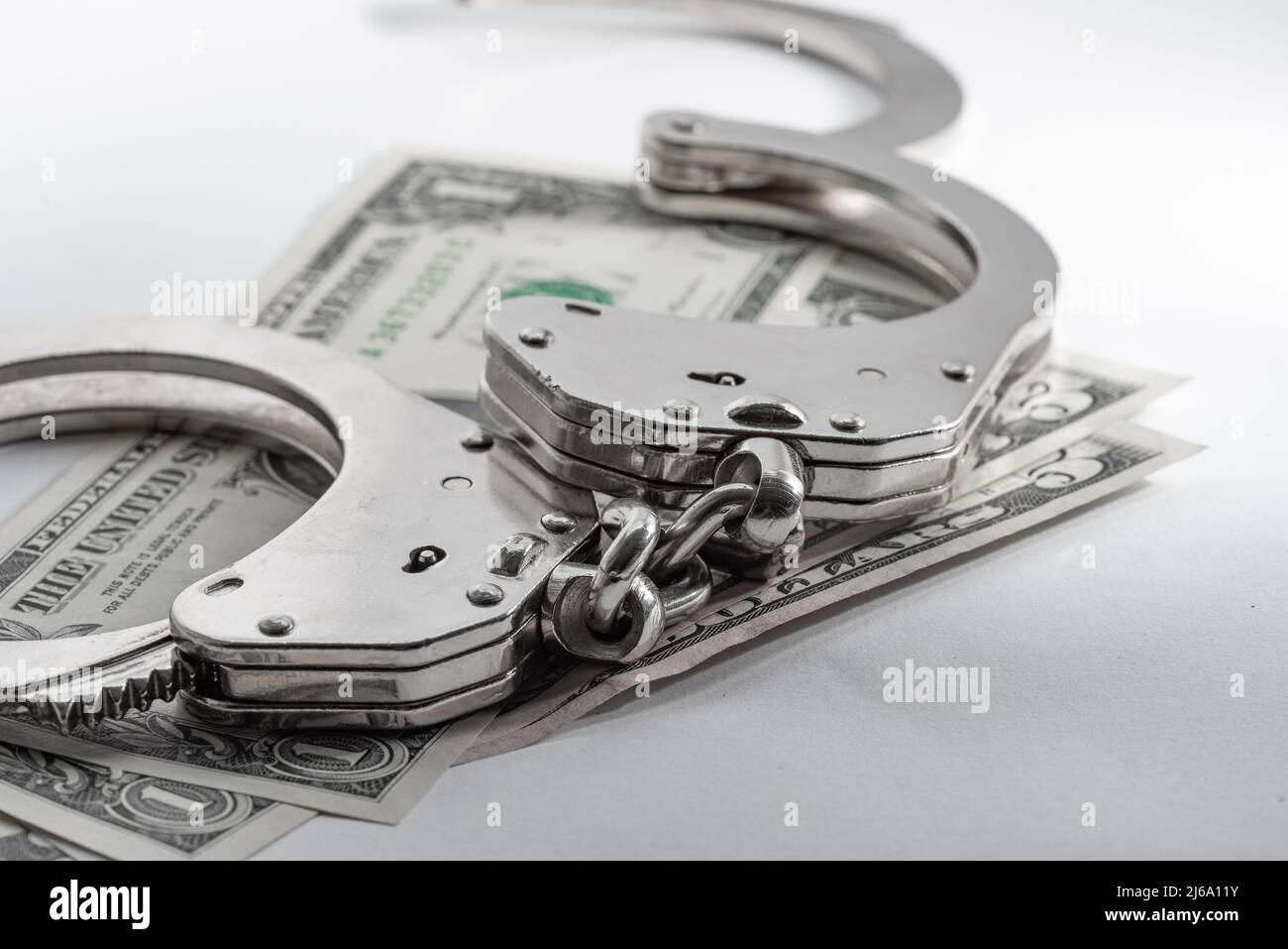 Real police handcuffs hi-res stock photography and images - Alamy