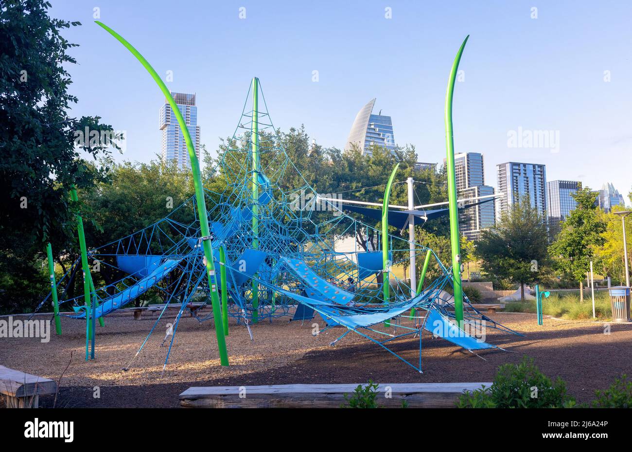 Alliance Children's Garden, Butler Park, Austin, Texas Stock Photo - Alamy