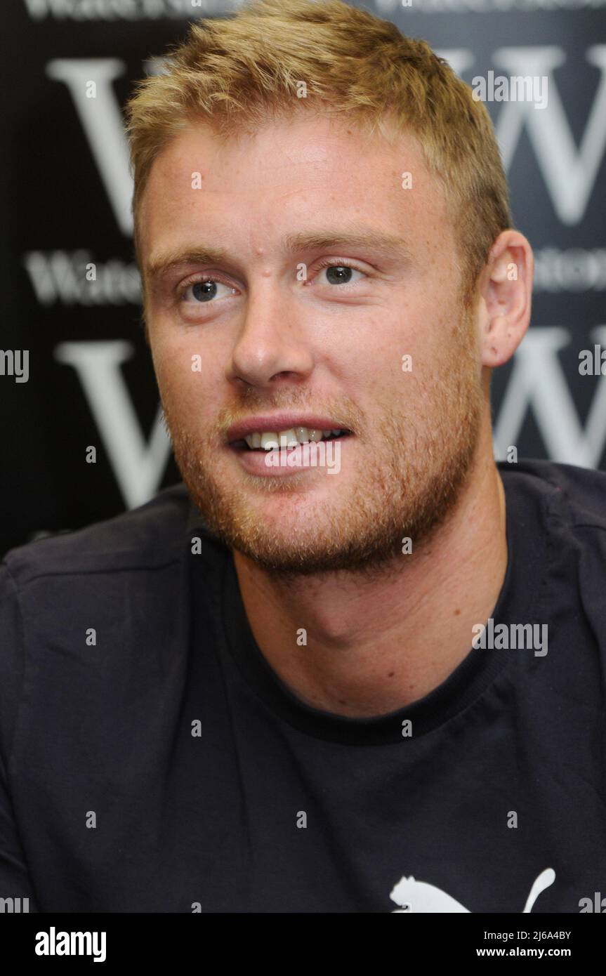 Freddie Flintoff, Signing of "Freddie," Waterstones London Wall, London ...