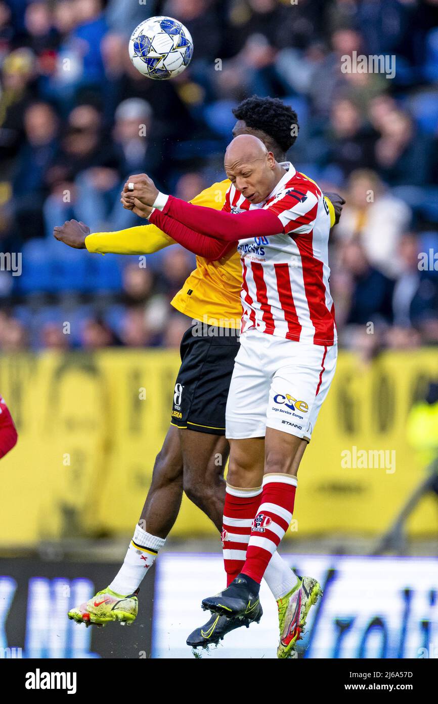 BREDA, Netherlands, 29-04-2022, football, NAC Rat Verleghstadium ...