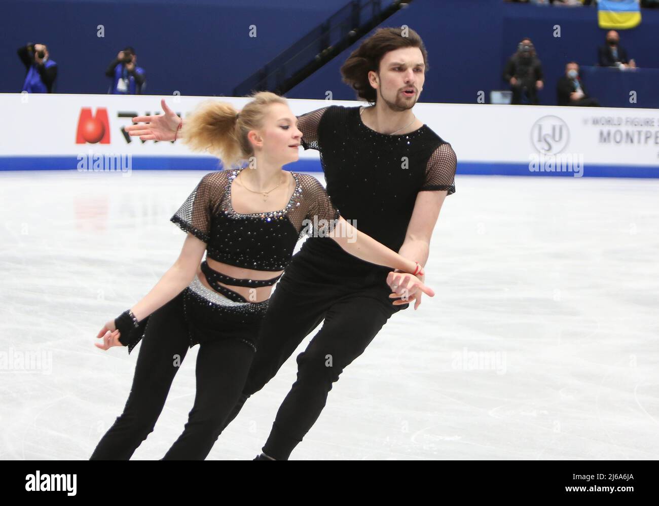 maria kazakova / georgy reviya of Georgie during the ISU World Figure ...