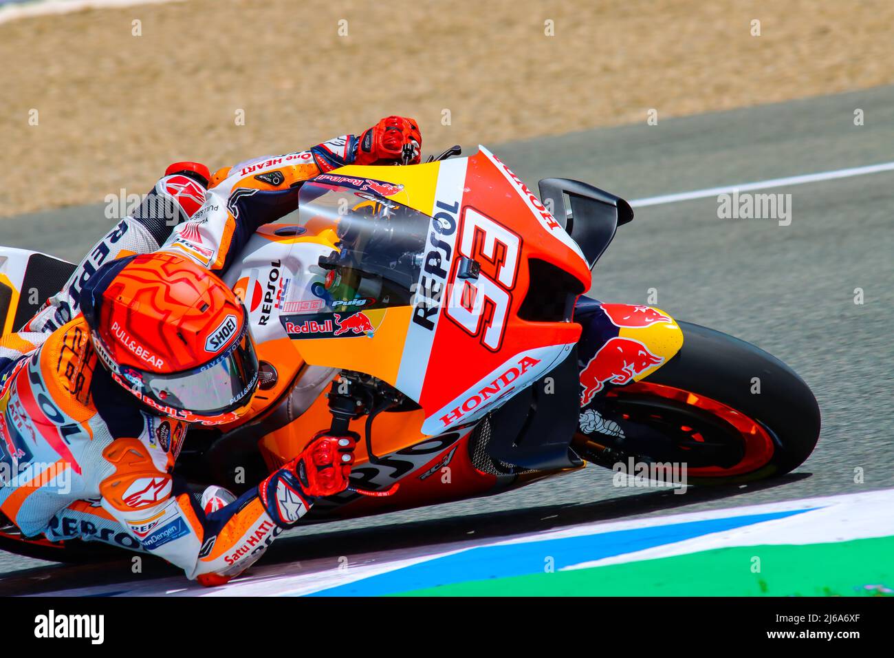 MotoGP, Free practice, 93 Marc Marquez Stock Photo - Alamy