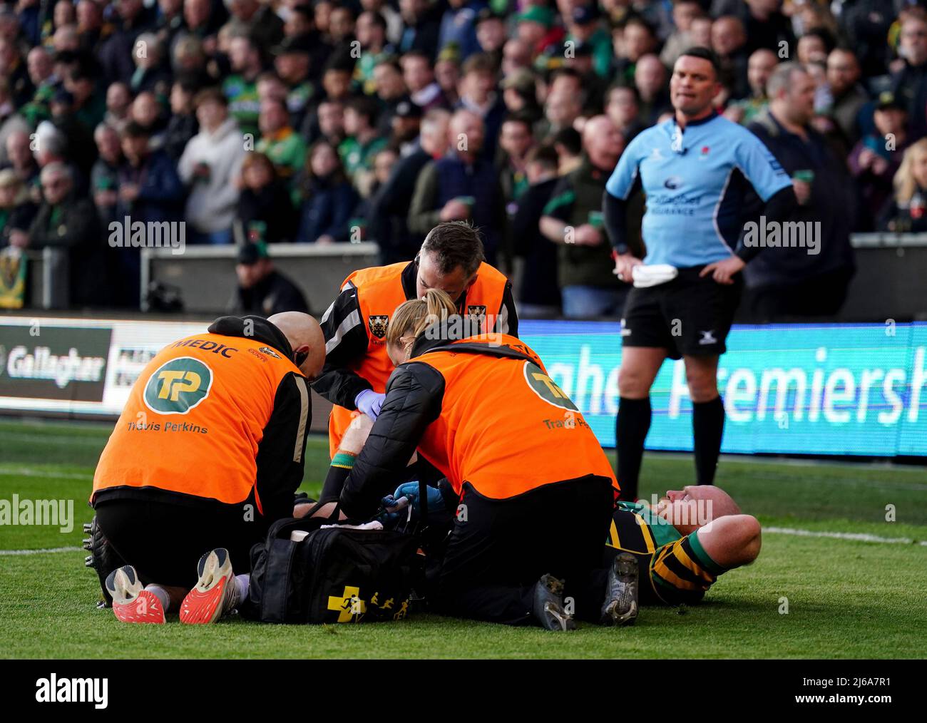 Northampton saints v harlequins gallagher premiership cinch hi-res ...