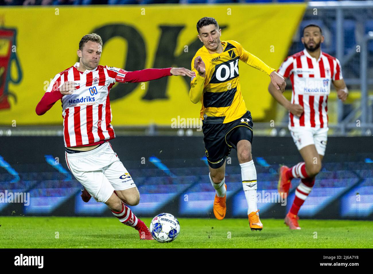 BREDA, Netherlands, 29-04-2022, football, NAC Rat Verleghstadium ...