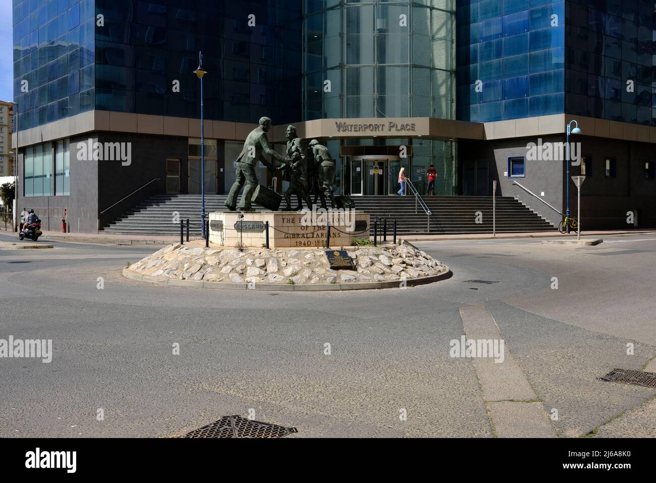 The Evacuation of the Gibraltarians Monument 1940 - 1951 in Gibraltar ...