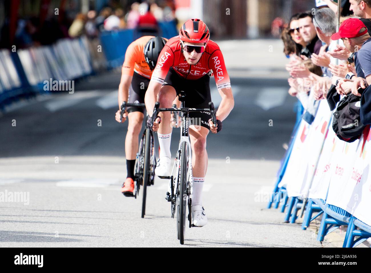 Lena, Spain. 29th April, 2022. French Kévin Vauquelin (Team Arkea ...