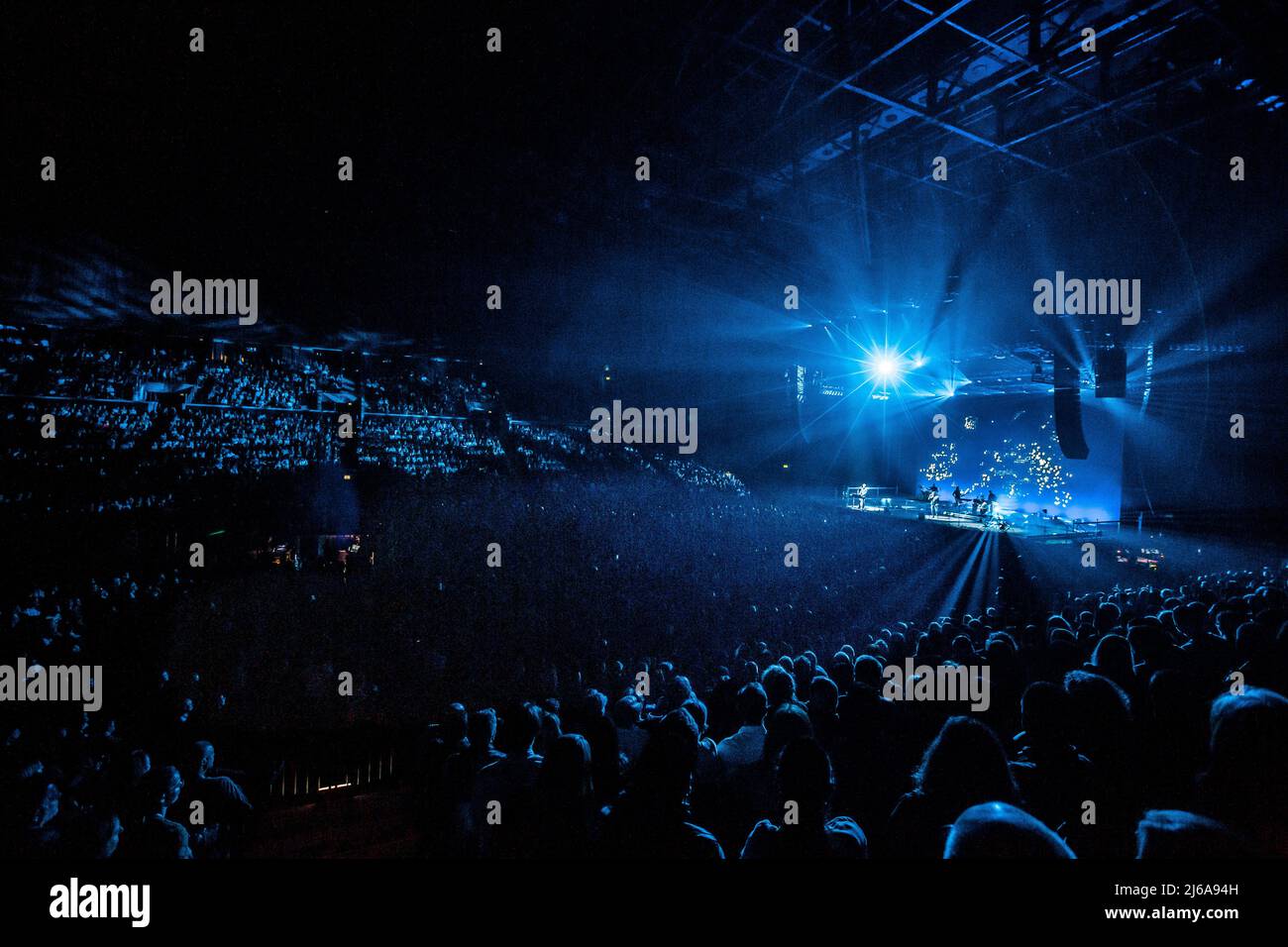 Copenhagen, Denmark. 29th, April 2022. The Norwegian pop group a-ha ...