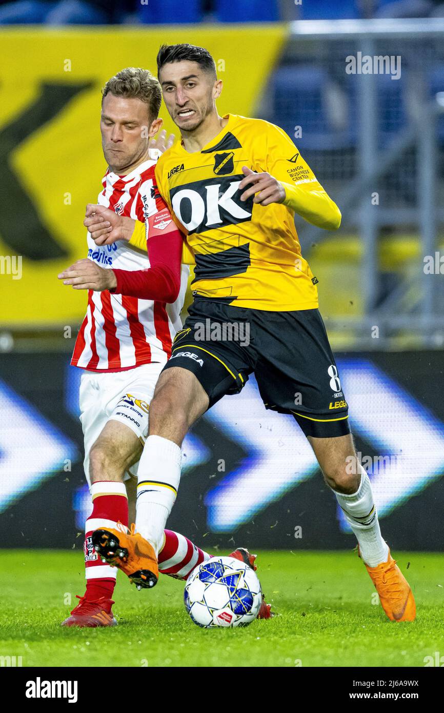 BREDA, Netherlands, 29-04-2022, football, NAC Rat Verleghstadium ...