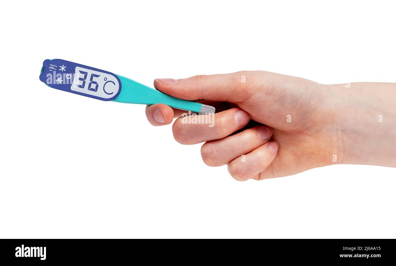 Body temperature monitor hi-res stock photography and images - Alamy