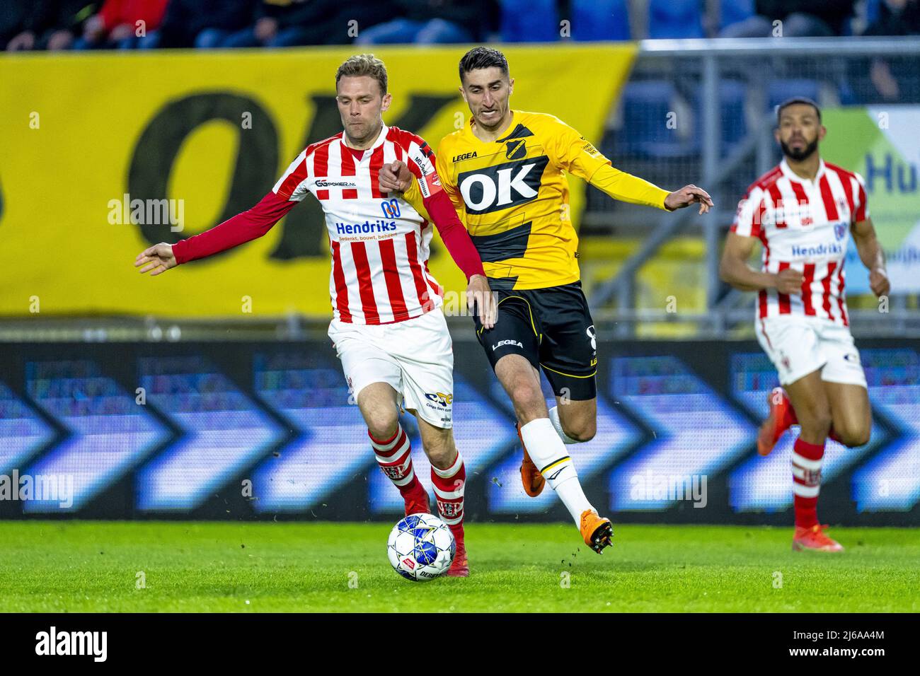 BREDA, Netherlands, 29-04-2022, football, NAC Rat Verleghstadium ...