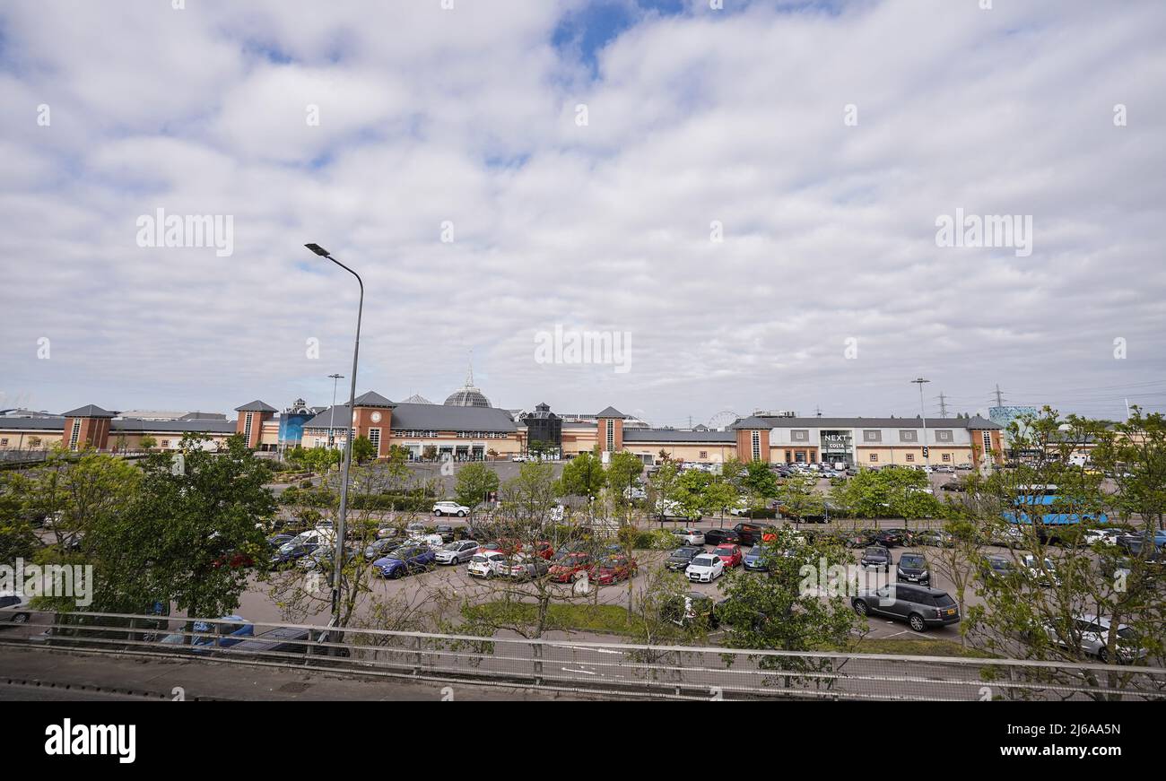 Lakeside shopping centre in Thurrock, Essex. Picture date: Friday April ...