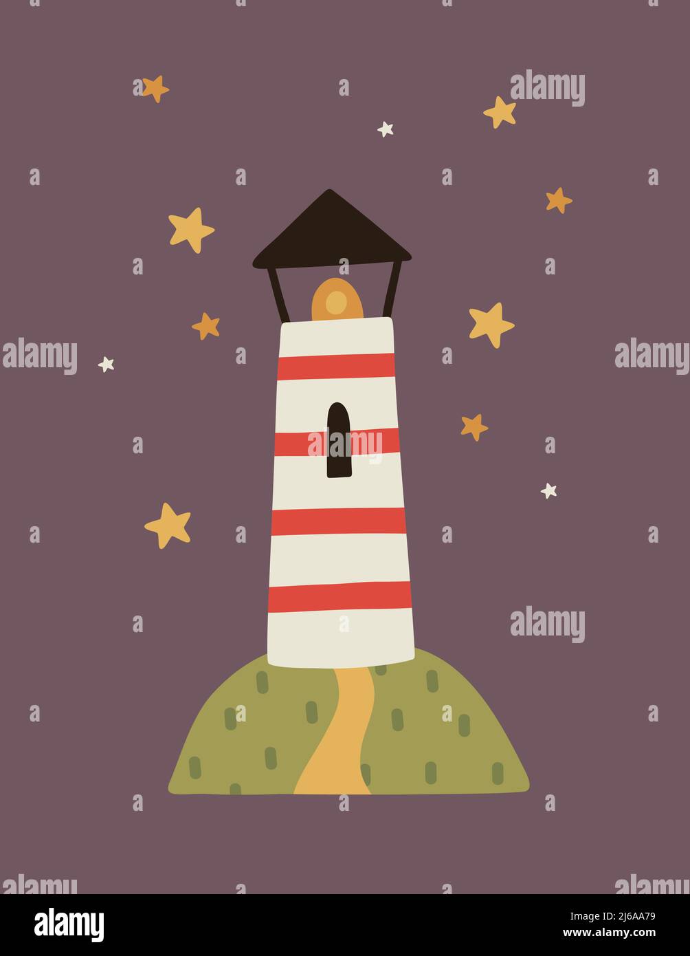 Sky lighthouse architecture Stock Vector Images - Alamy