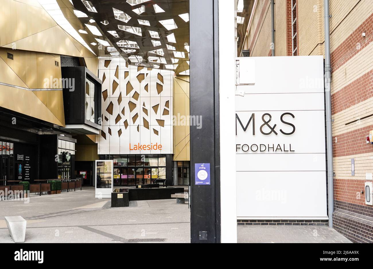 Lakeside shopping centre in Thurrock, Essex. Picture date: Friday April ...