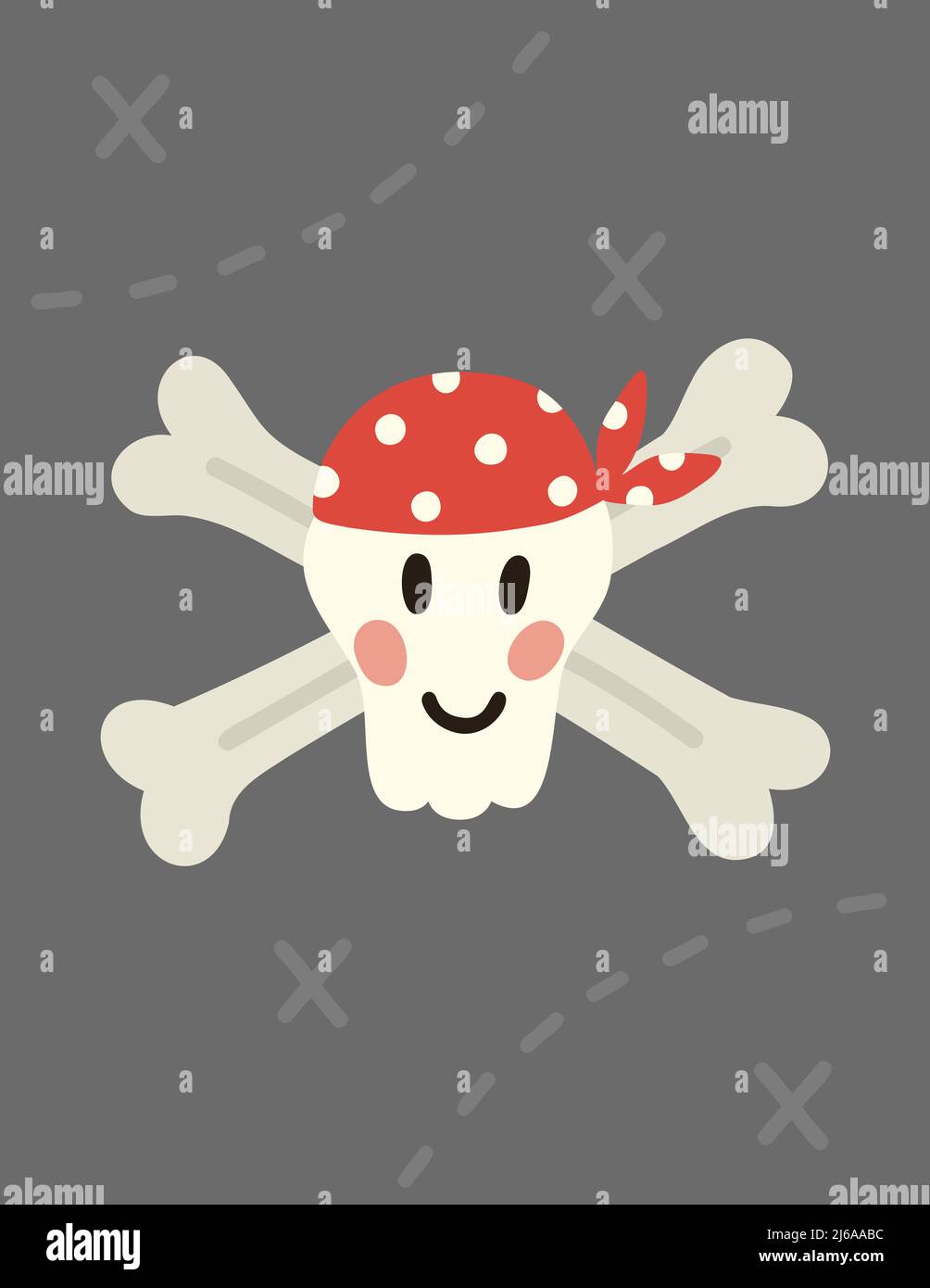 Skull and cross bones logo hi-res stock photography and images - Alamy