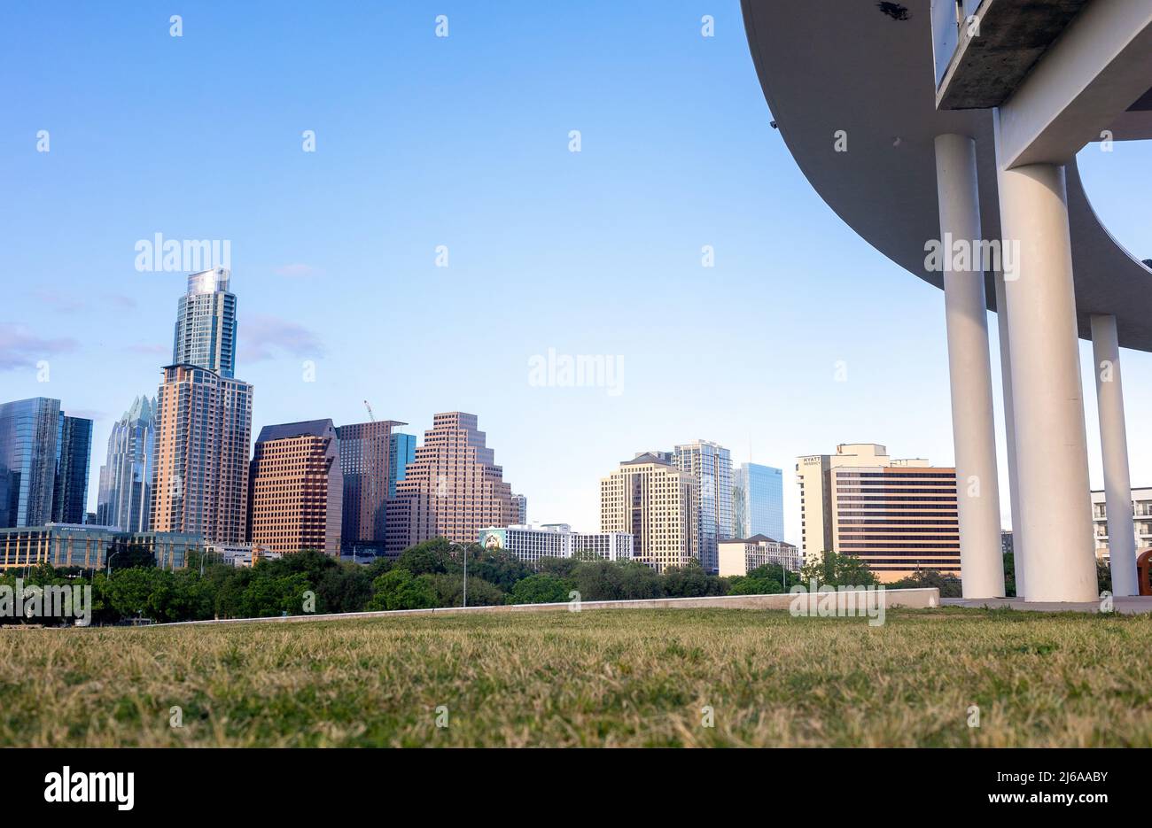 Austin, Texas Downtown Skyline Stock Photo - Alamy