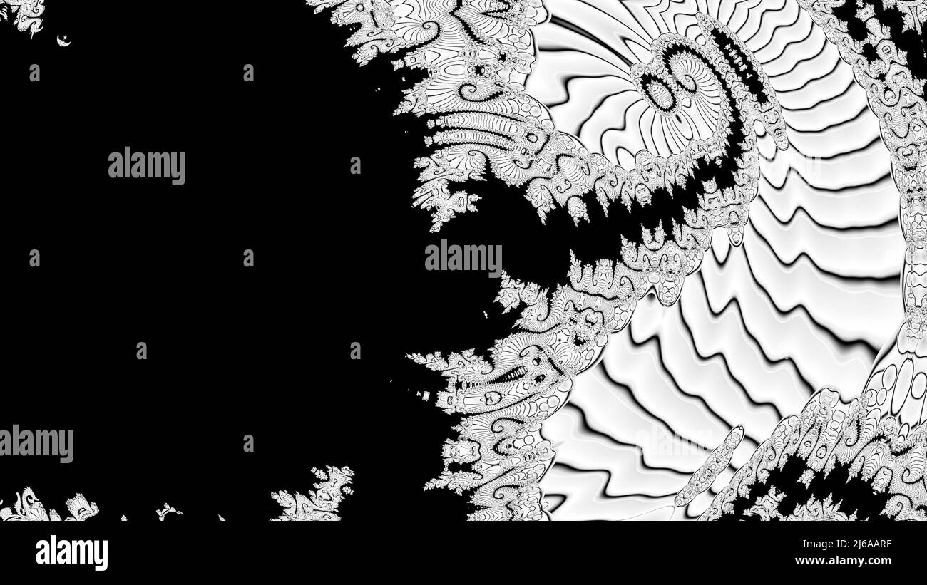 Abstract Computer generated Fractal design. A fractal is a never-ending pattern. Fractals are ...