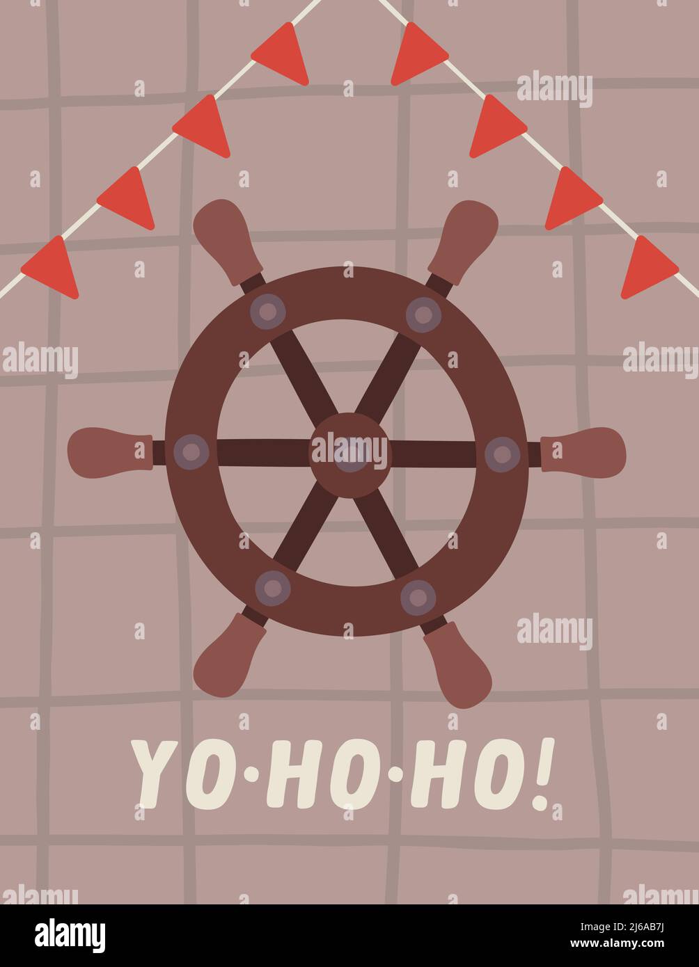 Vector steering wheel ship hi-res stock photography and images - Alamy